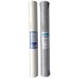 20" Sediment and Carbon Block Pre Filters Set | Finest-Filters